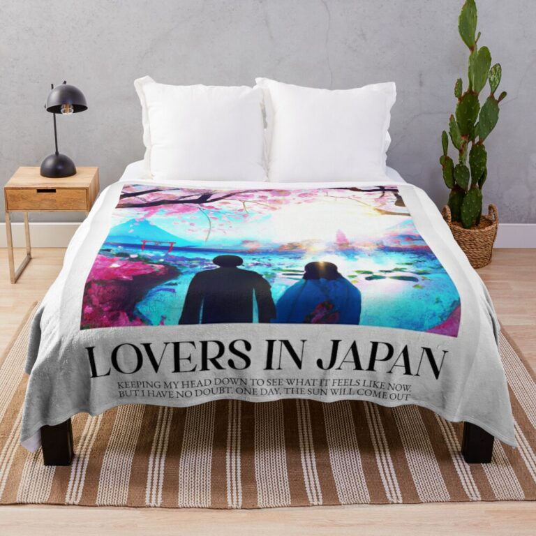 Coldplay Lovers In Japan Throw Blanket | Coldplay Merch